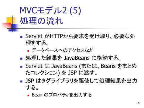 MVCモデル2による Webアプリケーション ppt download