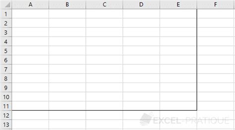 Formation Excel Les Bordures