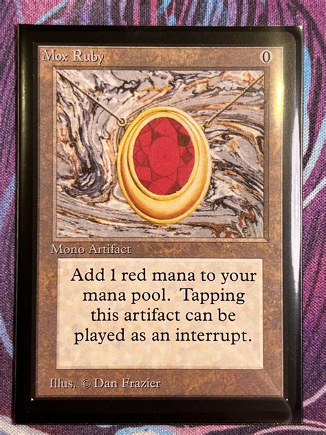 Mox Ruby Leb 265 Bootleg Mage