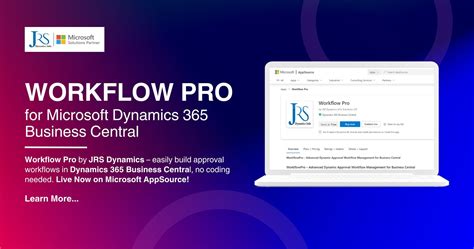Workflow Pro For Dynamics Business Central JRS Dynamics