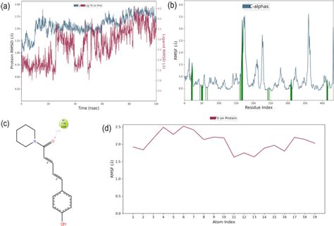 Molecular Dynamics Trajectory Analysis Of The Coumaperine Protein Download Scientific Diagram