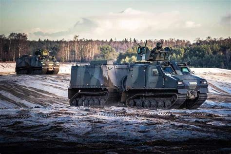 Netherlands Delivers 28 Bvs 10 Viking Armored Vehicles To Ukrainian Forces