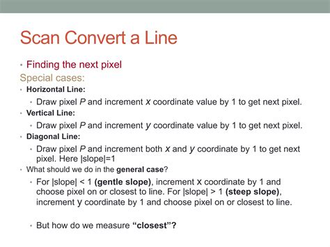 Lec02 03 Rasterization Pptx Graphics Software Computer Software
