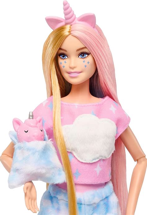 Barbie Cutie Reveal Slumber Party Dolls Set