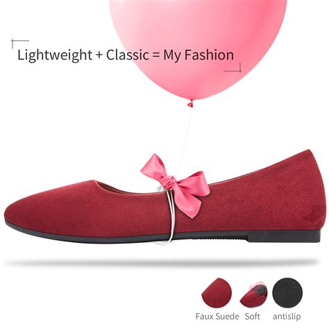 Shirry Womens Faux Suede Pointed Toe Ballet Flats Casual Loafer