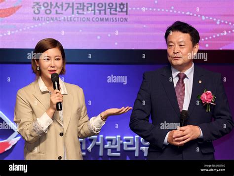 Singer Solbi Named Election Body S Publicity Envoy South Korean Singer Solbi L Speaks During A