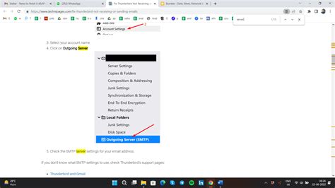 How To Fix The Thunderbird Email Is Not Working Issue