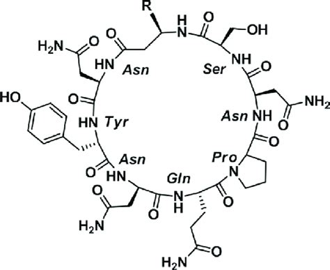 Chemical Structure Of Iturin A Download Scientific Diagram