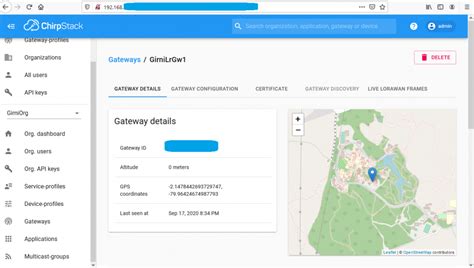 23 Chirpstack Application Server Girni