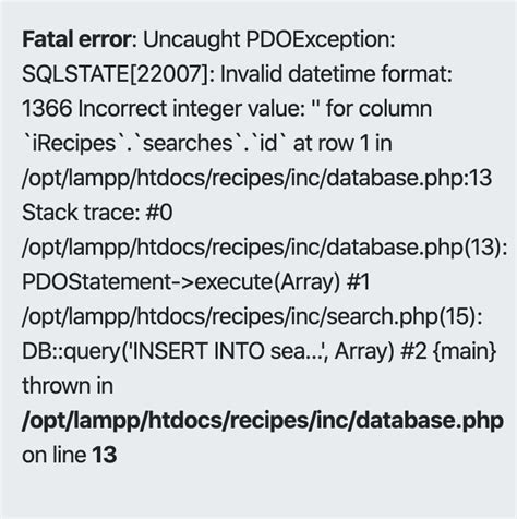 MySQL Invalid Datetime Format 1366 Incorrect Integer Value For
