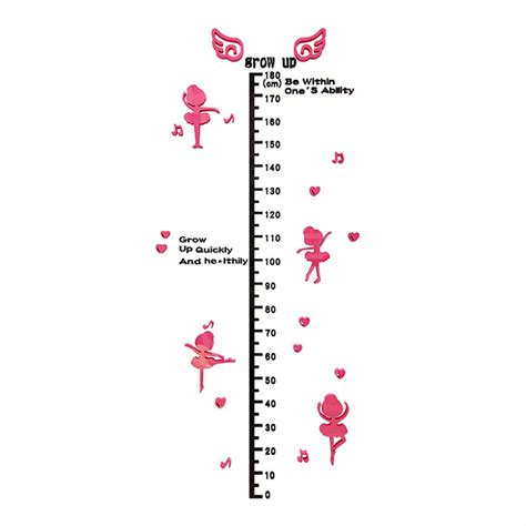Printable Height Chart Wall Display