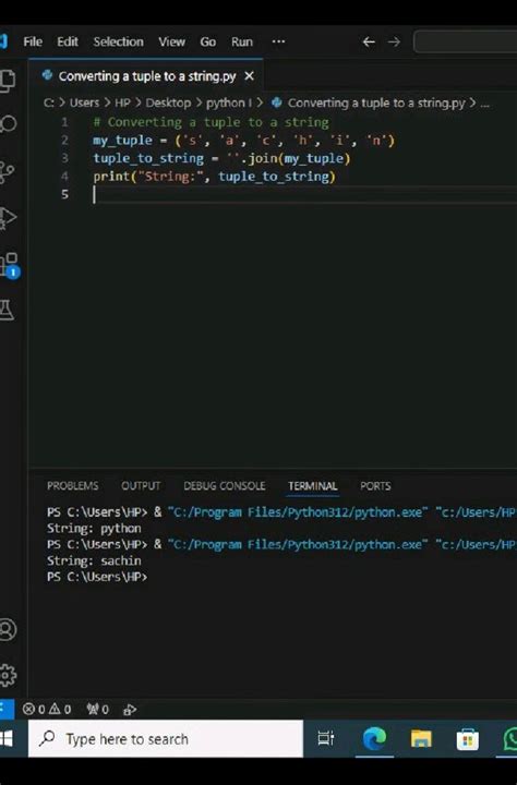 How To Convert A Tuple Into A String In Python Yogesh Choudhary