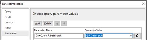 Injecting A Single Value Parameter Into A Power Bi Paginated Report Dax Query Interact Bi