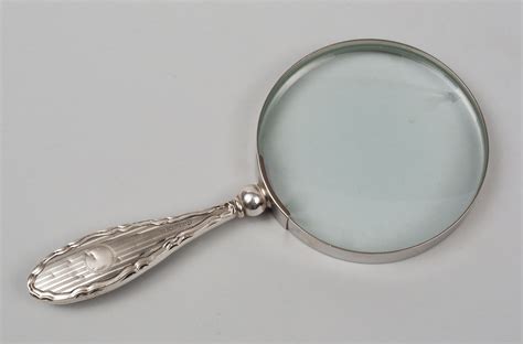 Small Silver Magnifying Glass Hallmarked 1923