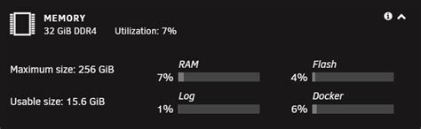 memory not showing r unraid
