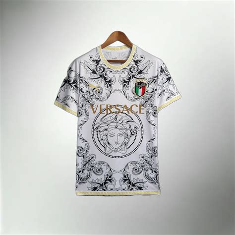 Italy Versace Special White Kit Footballeleven