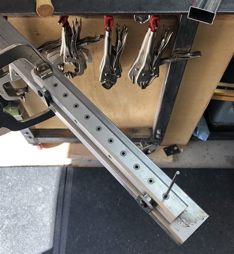 Exact Spacing Drill Jig Lees Garage