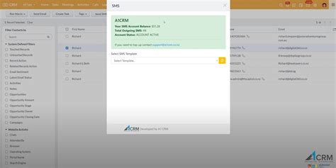Sms Plugin Implementation To Zoho Crm A1crm