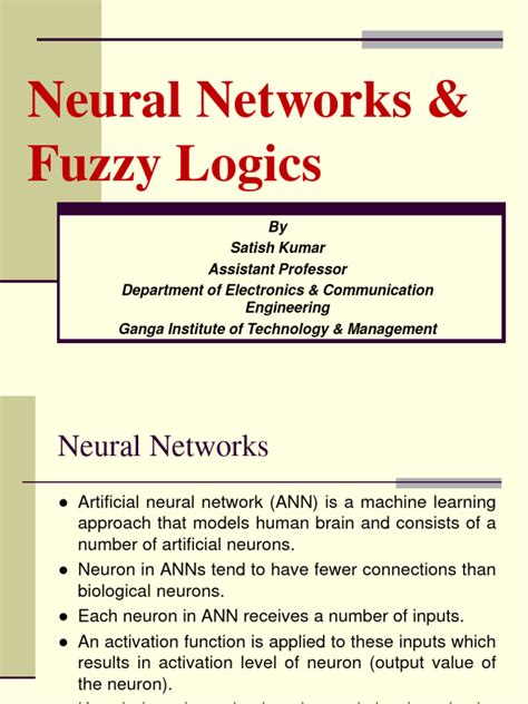 neural network and fuzzy logic pdf computational science computer