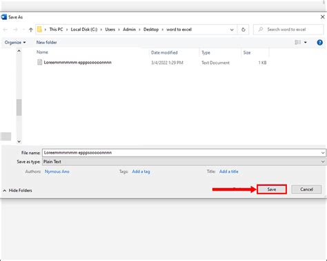 How To Convert Word To Excel