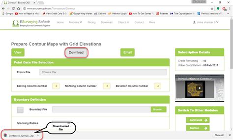 Online Software Create Contour Map From Elevations