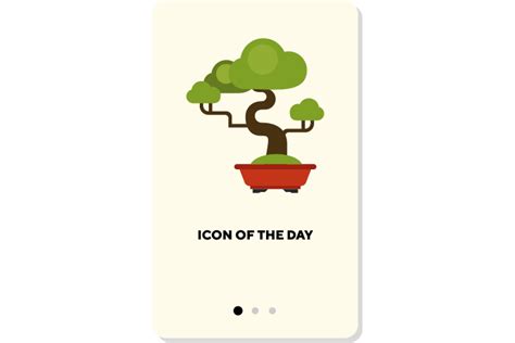 Trees Flat Icon Sequoia Isolated Sign Graphic By Pchvector