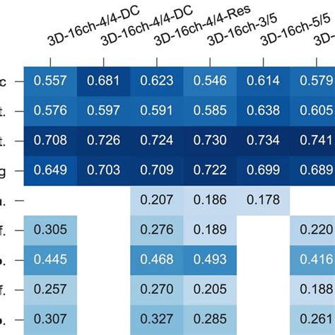 Best Case Results For All Labels Rows According To Cohens Kappa