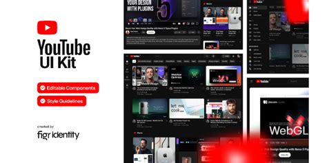 Youtube Ui Kit Figma
