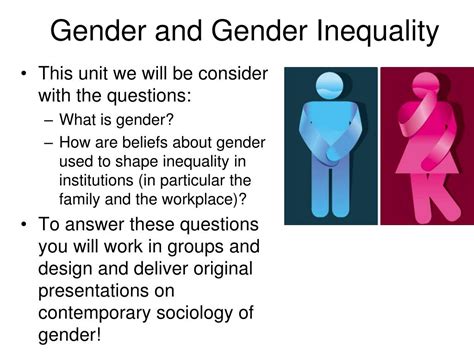 PPT Gender Gender Inequality PowerPoint Presentation Free Download ID