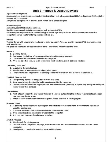chapter 2 input and output devices pdf download free pdf smart card computer monitor