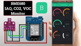 IoT Indoor Air Quality Monitoring With BME BSEC ESP