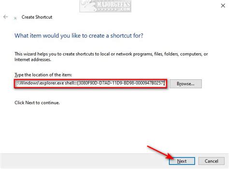 How To Create A Show Desktop Shortcut In Windows 10 11 MajorGeeks