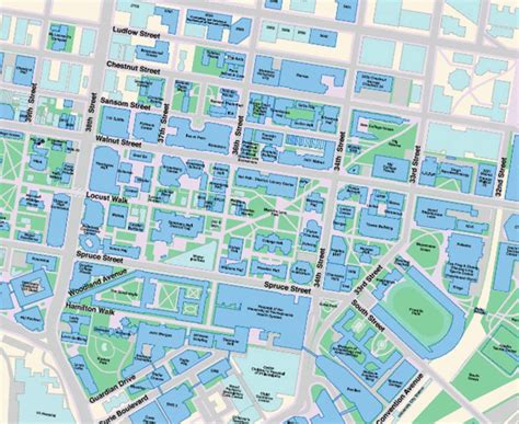 Upenn Campus Map
