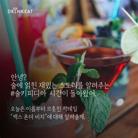[드링킷] 썸남썸녀의 칵테일 섹스 온더 비치