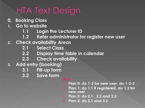 Task Analysis Hta Onenine88