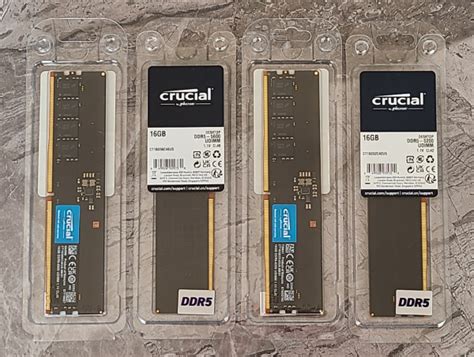 Packaging And Physical Features Crucial Ddr5 5200 And 5600 Desktop Memory Reviews