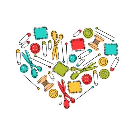 Sewing Royalty Free Vector Image Vectorstock