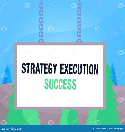 Word Writing Text Strategy Execution Success Business Concept For Putting Plan Or List And