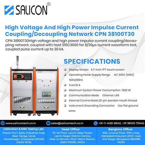 Salicon Introducing The High Voltage And High Power Impulse Current