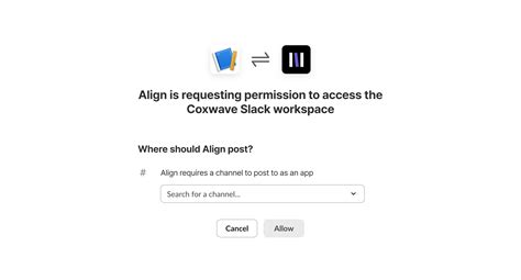 Setting Up Slack Notifications Via Webhook Coxwave Align Docs
