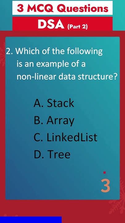 Part 2 Mcq On Data Structures And Algorithm Dsa Interview Qanda Youtube