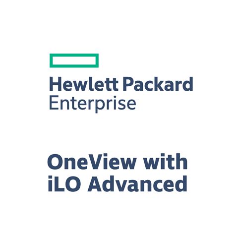 Hpe Oneview Ilo Servershop24