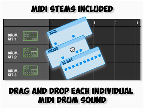 Drill Midi Drums Midi Mighty