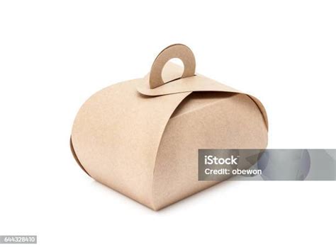 크래프트 포장 흰색 배경에 고립 된 갈색 종이 상자를 재활용 0명에 대한 스톡 사진 및 기타 이미지 0명 갈색 공란 Istock
