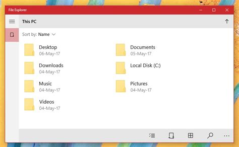 How To Enable A Secret Uwp File Explorer In Windows Creators Update Site Title