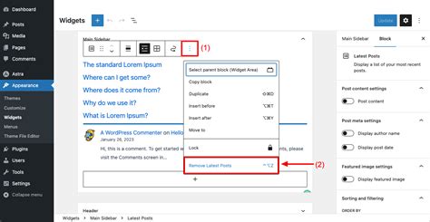 Methods Of How To Remove Sidebar In WordPress