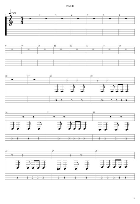 Undertale Megalovania Guitar Tab Tutorial Youtube