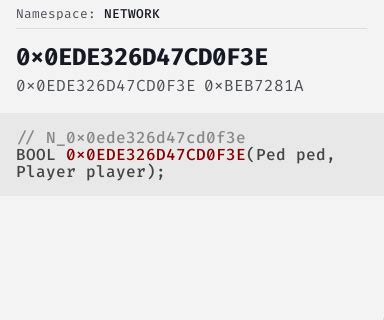 N 0x0ede326d47cd0f3e FiveM Natives Cfx Re Docs