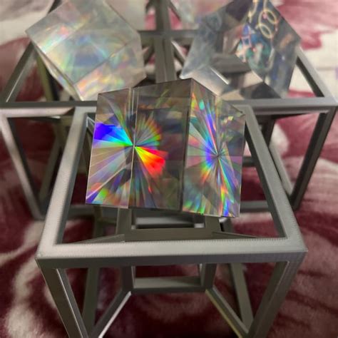 Niji Cube Prism Radial 5cm Only Etsy