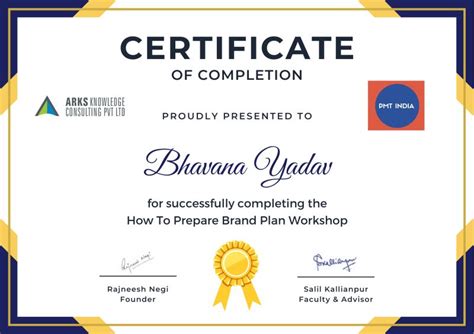 Bhavana Yadav On Linkedin Successfully Completed How To Prepare Brand Plan Workshop Pmt India